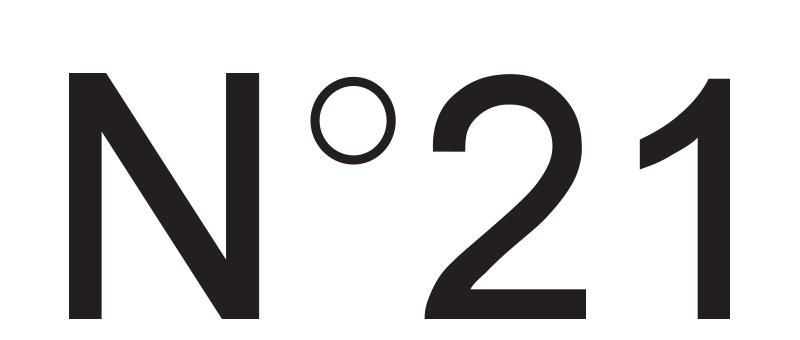 Italian brand designed by Alessandro Dell'Acqua N°21 numero ventuno ...