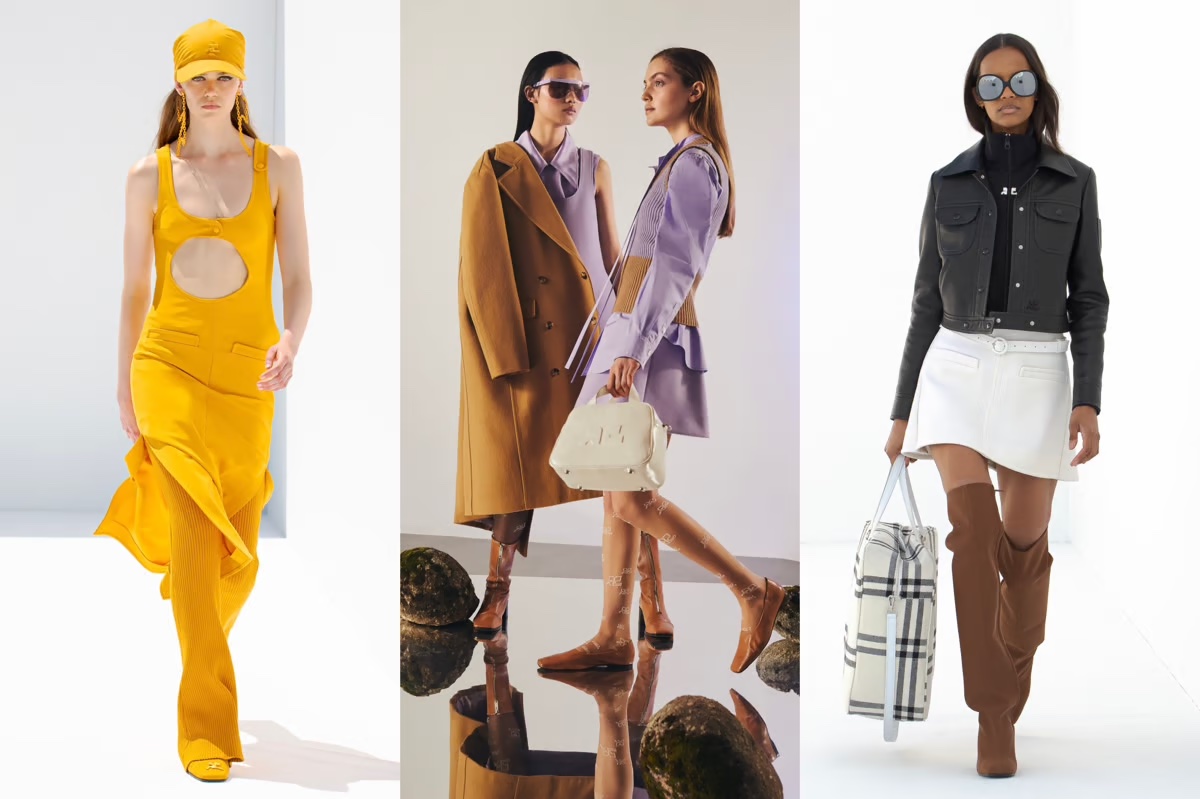 Retro look rekindled Courrèges | Street Buzz Japan